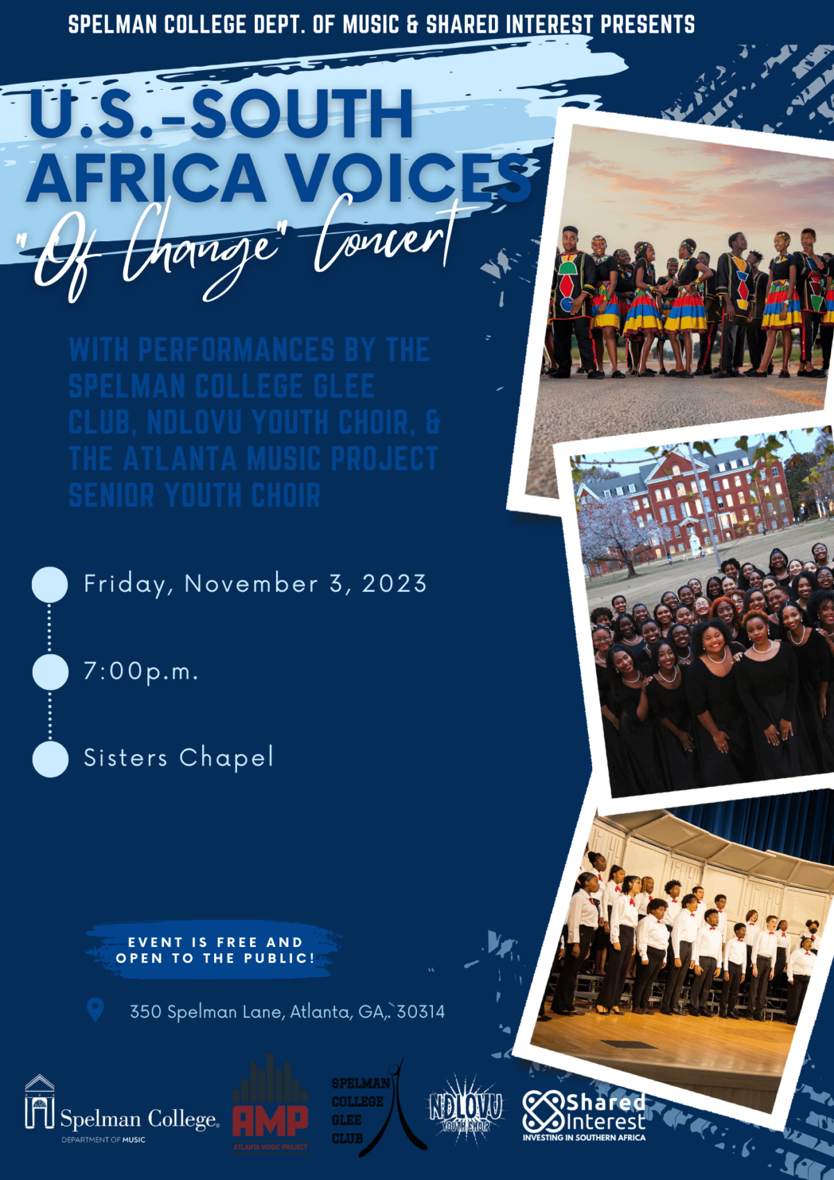 AMP Senior Choir to Perform with Spelman College and Ndlovu Youth Choir ...