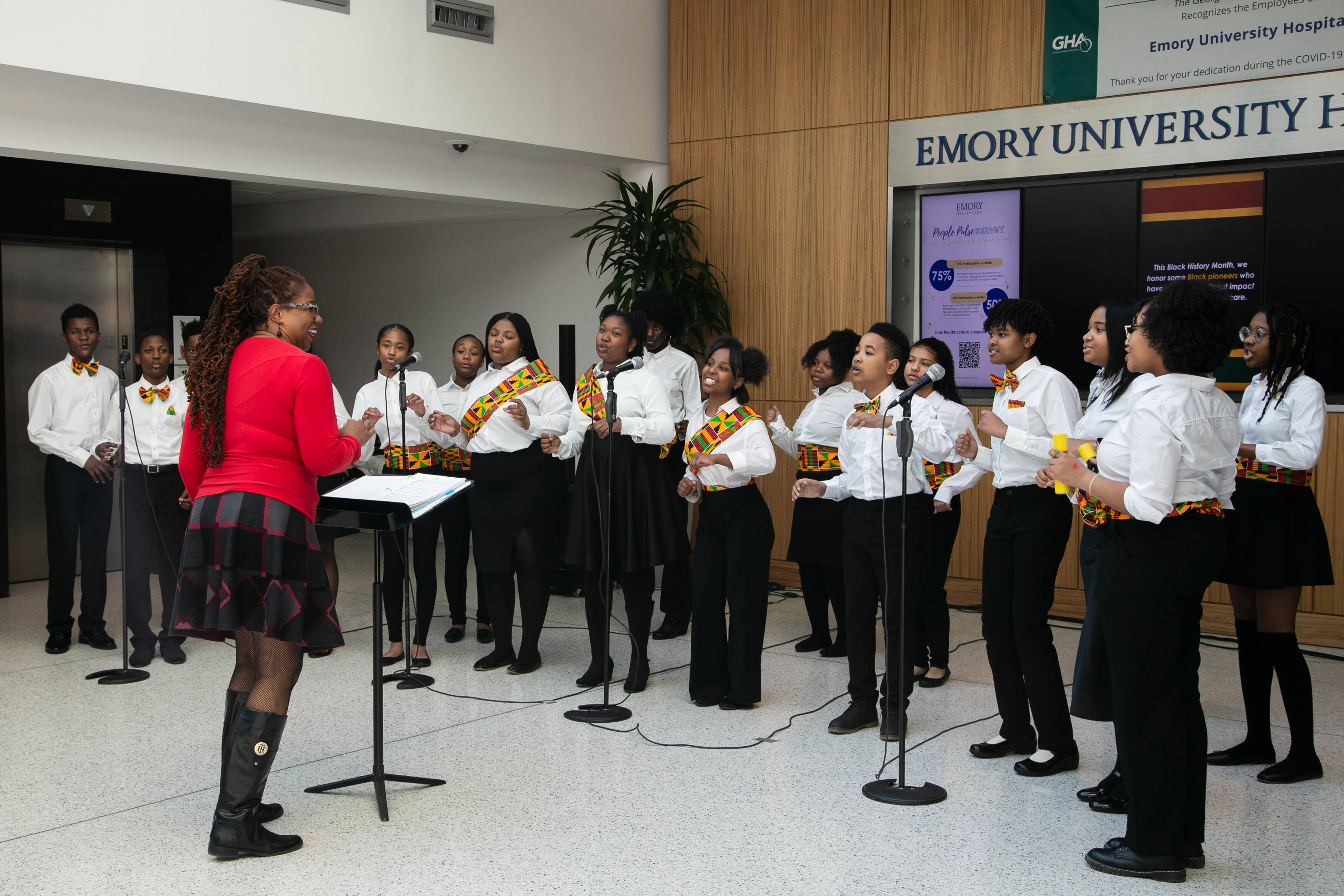 WATCH NOW: AMP Junior Youth Choir Make a Spirited Debut at Emory ...